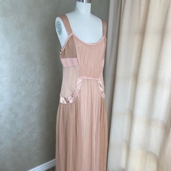 Philosophy | Dresses | Delicate Airy Artsy Chiffon Gown | Poshmark